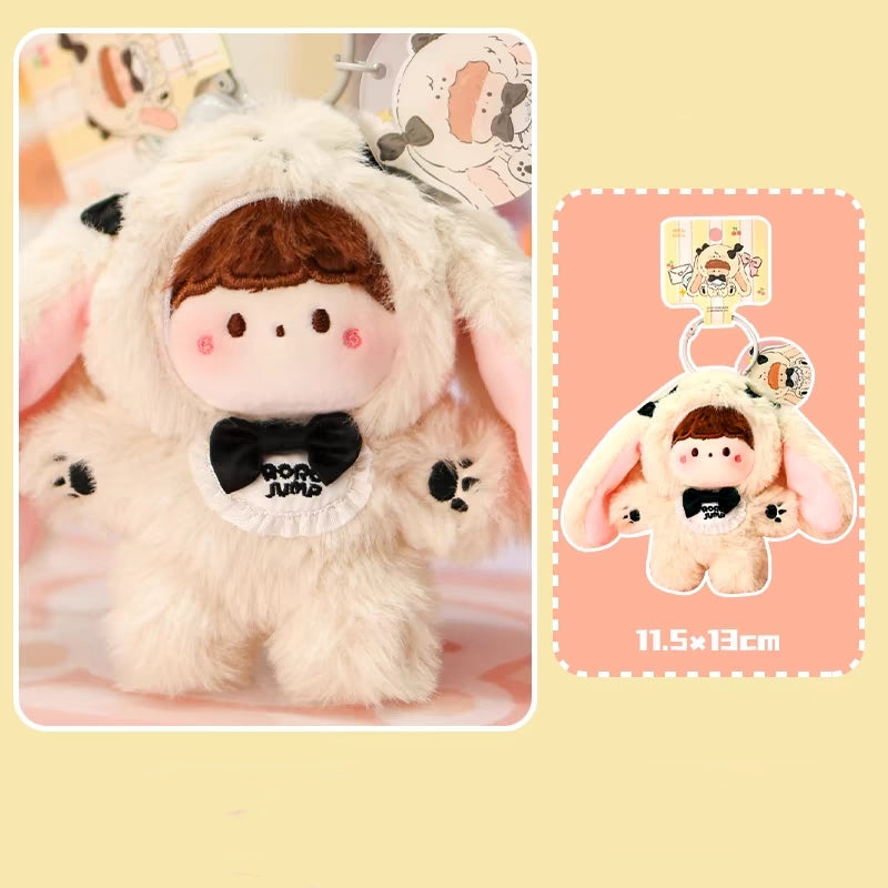 RoRo Jump Cute Plush keychain Series TOY Figure Ornement Gift PVC Doll ...